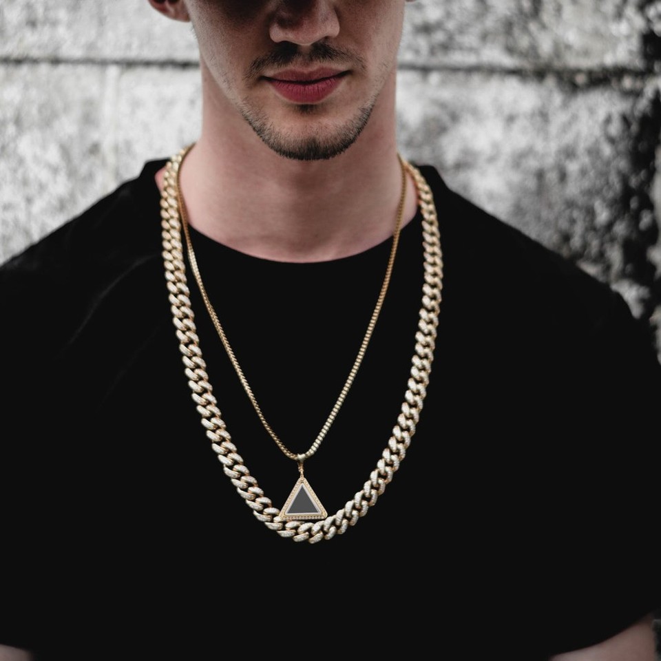 Triangle Open Bezels Pendants Charms Jewelry Openable Locket Case | eBay UK