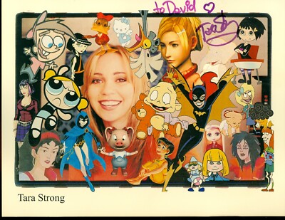 Tara Strong signed autographed collage photo Teen Titans Harley Quinn ...