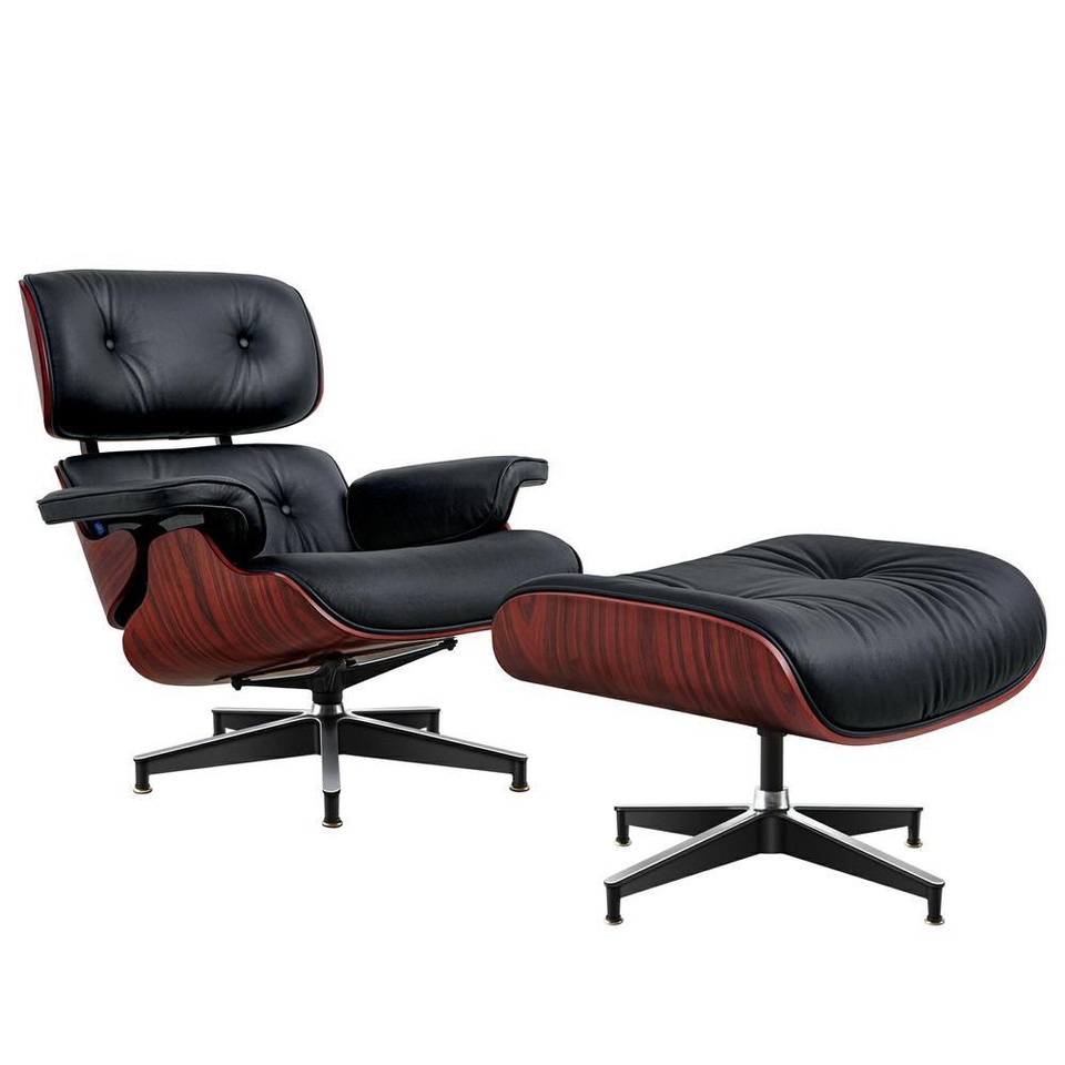 Computer Gaming Office Chair Lounge Chair and Ottoman Leather Task Desk ...