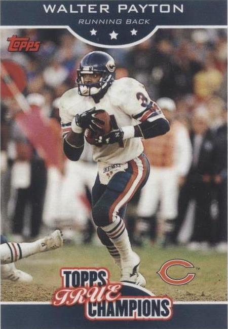 2006 Topps - Wal-Mart True Champions Walter Payton #1 for sale online ...