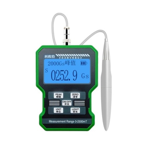 High-precision Gauss Meter Digital Tesla Koot Magnetic Field Intensity ...