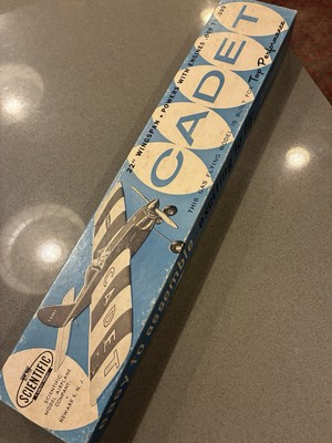 Scientific Cadet .049 Vintage Balsa Control Line Stunt Model airplane ...