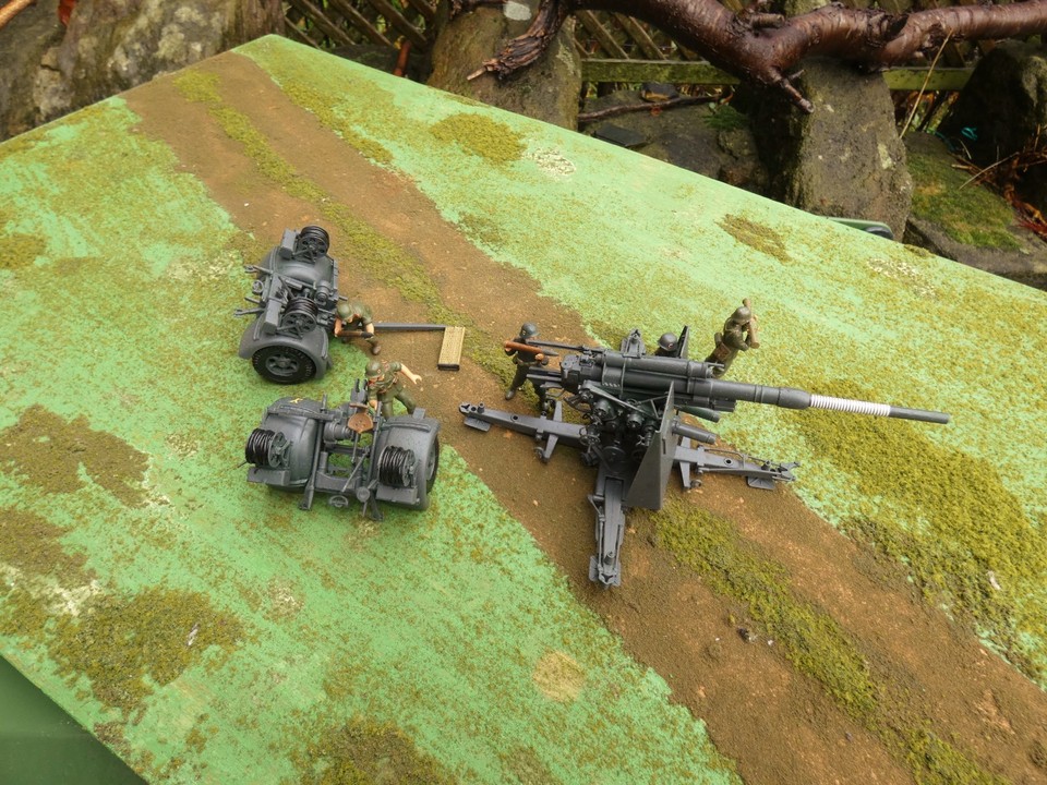 1/35 Built German Flak 36 / 37 88 mm Anti-Aircraft / Anti-Tank Gun | eBay