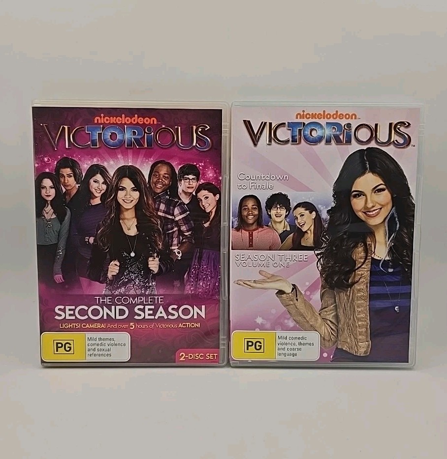 Victorious Complete Series DVD Seasons 1-3 Rare Australian Release ...
