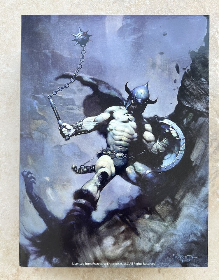 Harvinger Studios Savage Crucible FRAZETTA BALL + CHAIN CONAN FIGURE ...