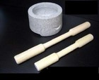 Mini Mochitsuki Set Rabbit Pestles Set Stone Mortar Rice Cake Pounding ...