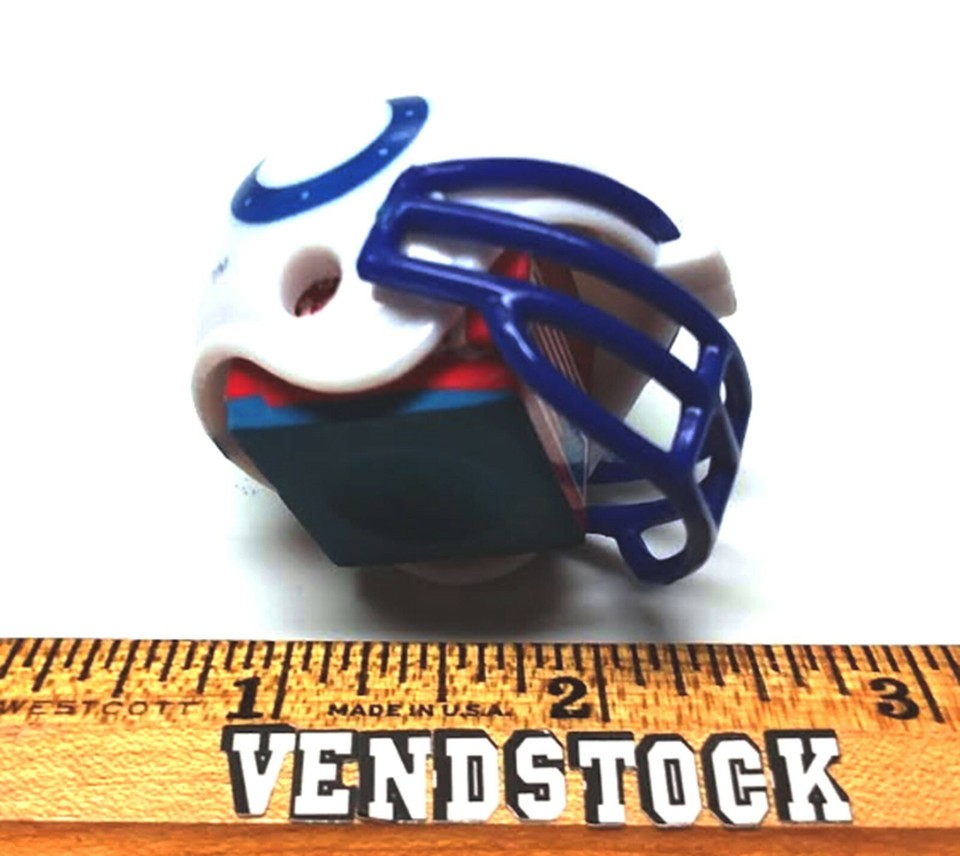 BILLIARDS POOL CHALK HOLDER IN MINI NFL GUMBALL FOOTBALL HELMET - YOU ...