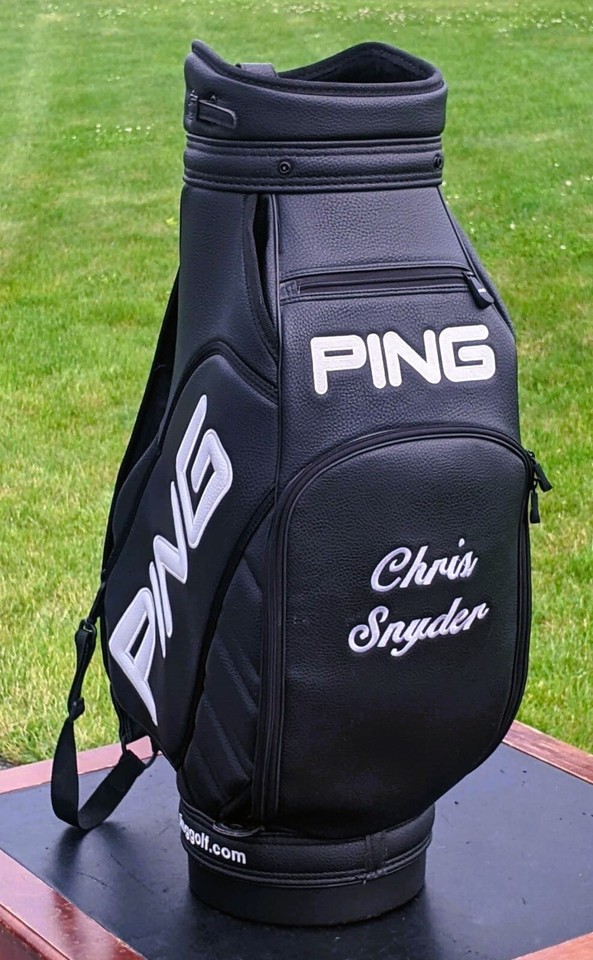 PING Cart Bag with Rain Cover Excellent Used Condition GOLF CLUB BAG | eBay