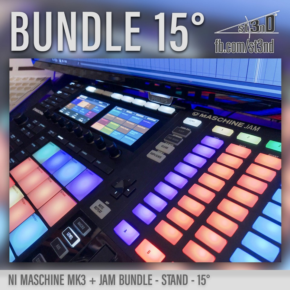 STAND BUNDLE for NATIVE INSTRUMENTS Maschine JAM and Maschine MK3 - 15 ...