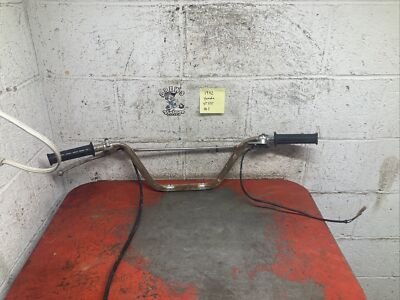 1982 Yamaha YT125 Yt 125 Tri Motor 3 Wheeler Handlebars With On off ...