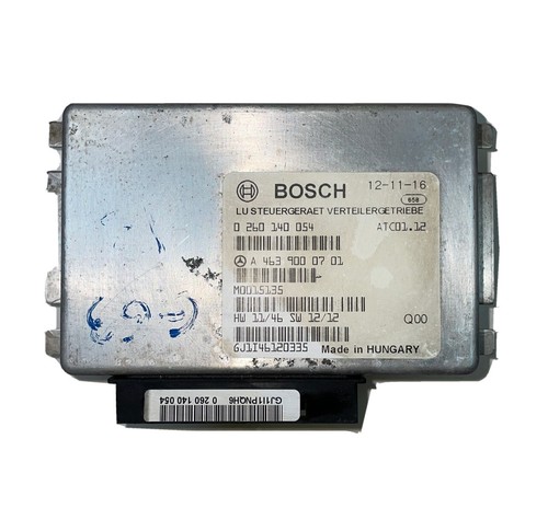 2013 G63 Mercedes-Benz Control Unit A 463 900 07 01 Bosch 0 260 140 054 ...