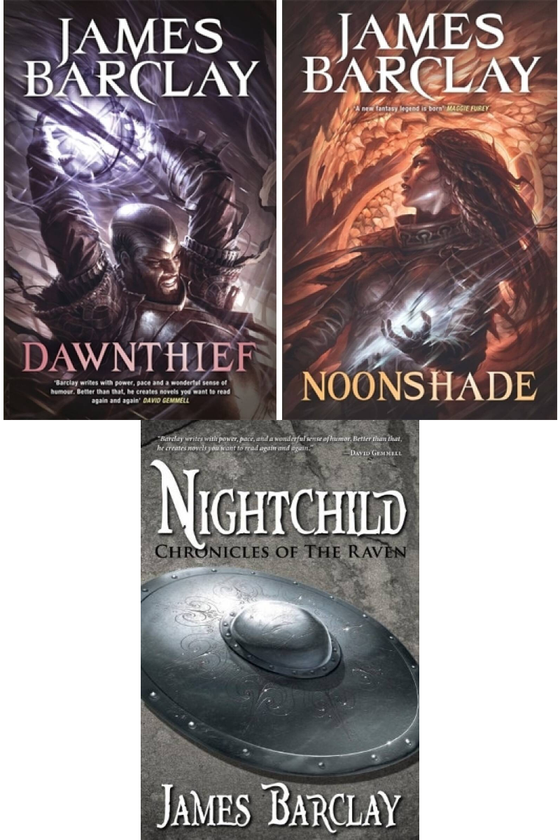 Chronicles of the Raven Series All 3 Books in Paperback 9780575082755 ...