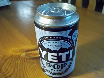 Limited YETI POP TOP Empty Storage Stash Can Contains 12OZ Air ...
