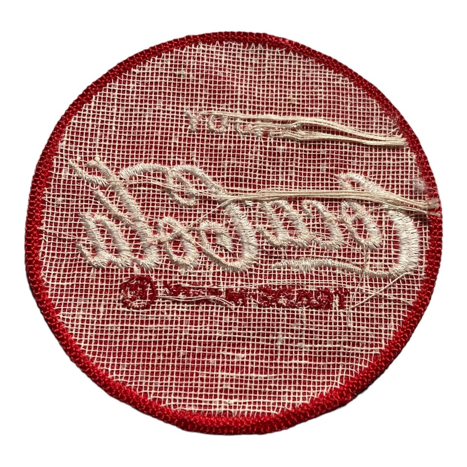 Coke Coca Cola Patch 3” Round Red Embroidered Sew On Patch Soda Pop ...