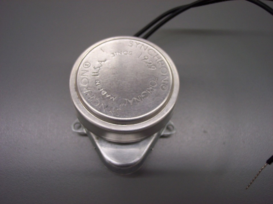 NEW SYNCHRON A12LC 110v 1RPM 60hz ELECTRIC CLOCK MOTOR -- repair part ...