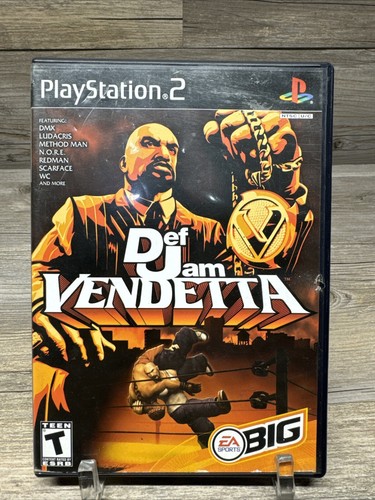 Def Jam Vendetta (Sony PlayStation 2 PS2, 2003) Greatest Hits No Manual ...