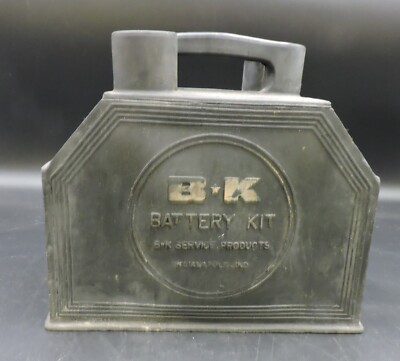 Rare Vintage BK Battery Service Kit Carrier Gas Station Advertising | eBay