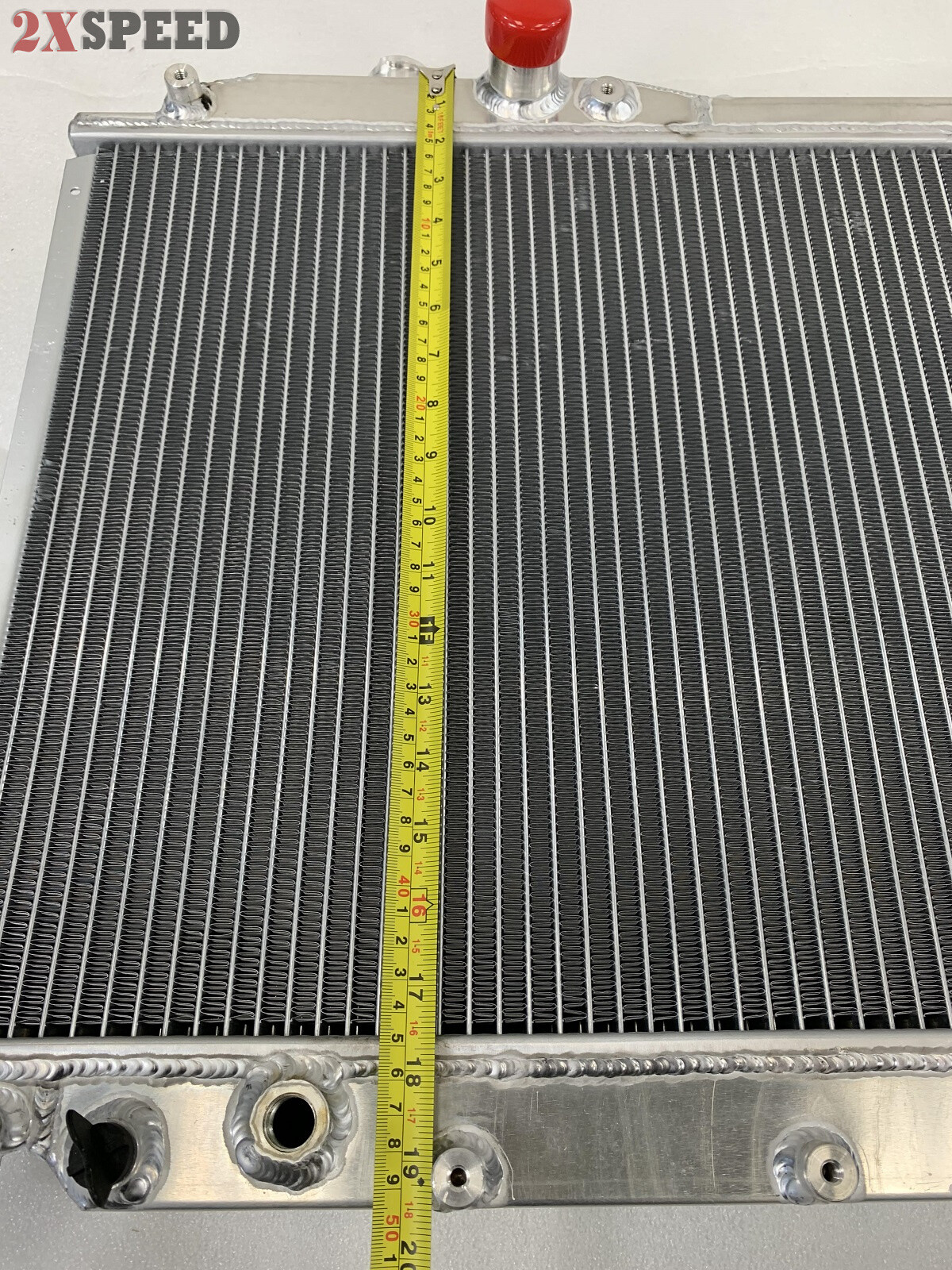 Dual Core Radiator for 93-98 TOYOTA SUPRA Manual with 12" Fan and ...