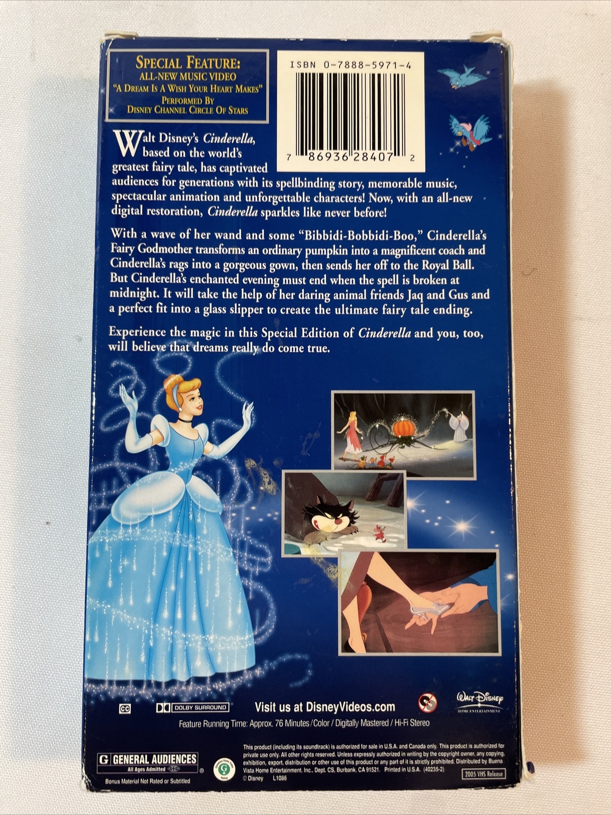 Walt Disney’s Cinderella VHS Platinum Edition | Stephen Franks