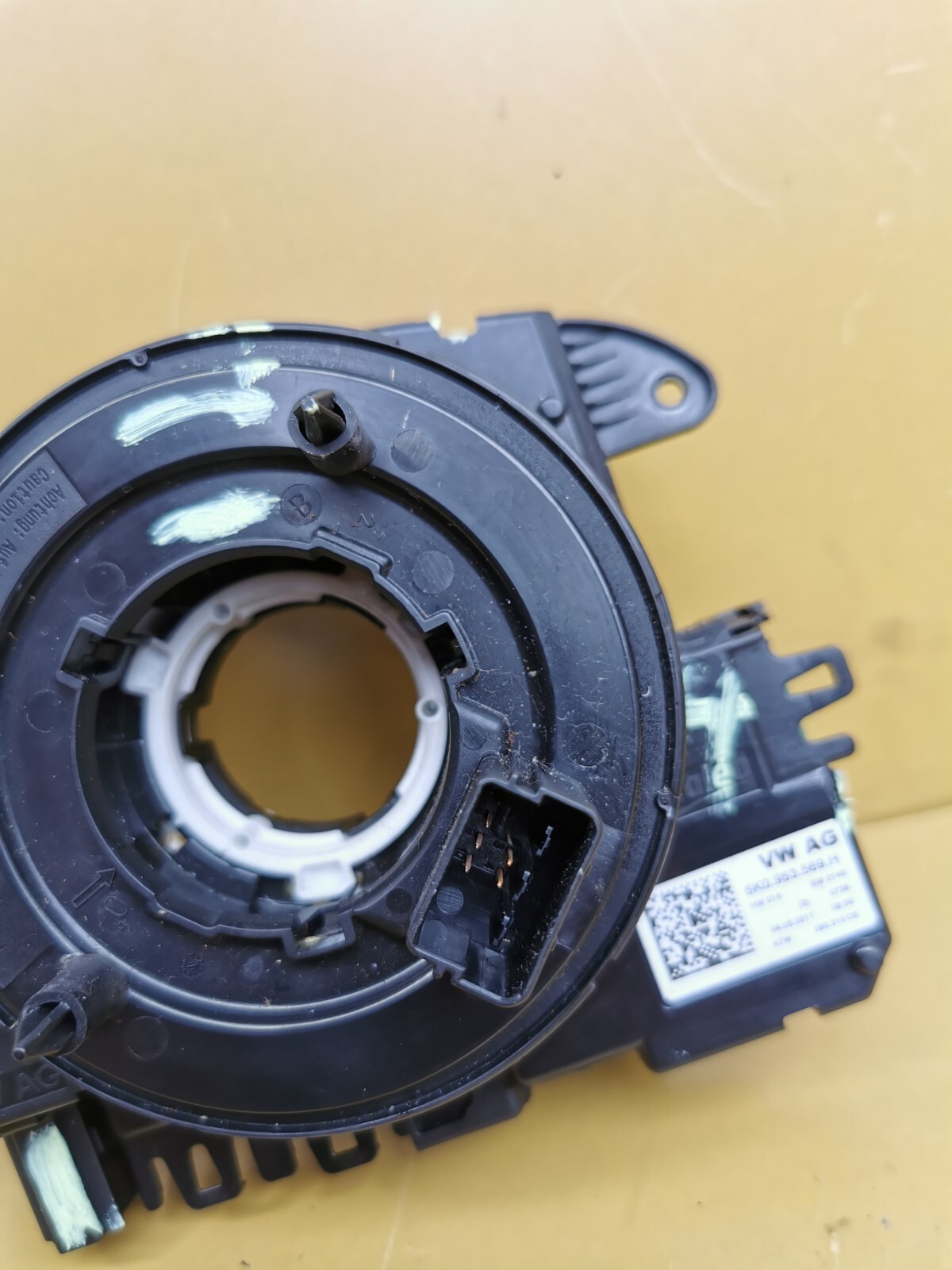 5K0953569H VW AUDI SEAT SKODA STEERING SLIP RING SQUIB USED GENUINE ...