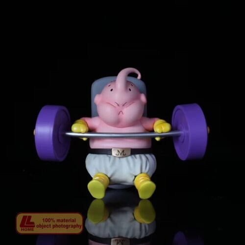 Anime Dragon Ball Z Majin Boo Buu Sports Fitness cute Figure Statue Toy ...