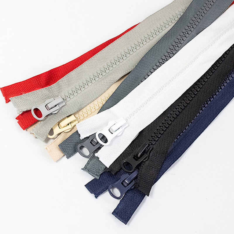 8# Double Slider Two-Way Zip Long 50-100cm Zipper Open Ended DIY ...