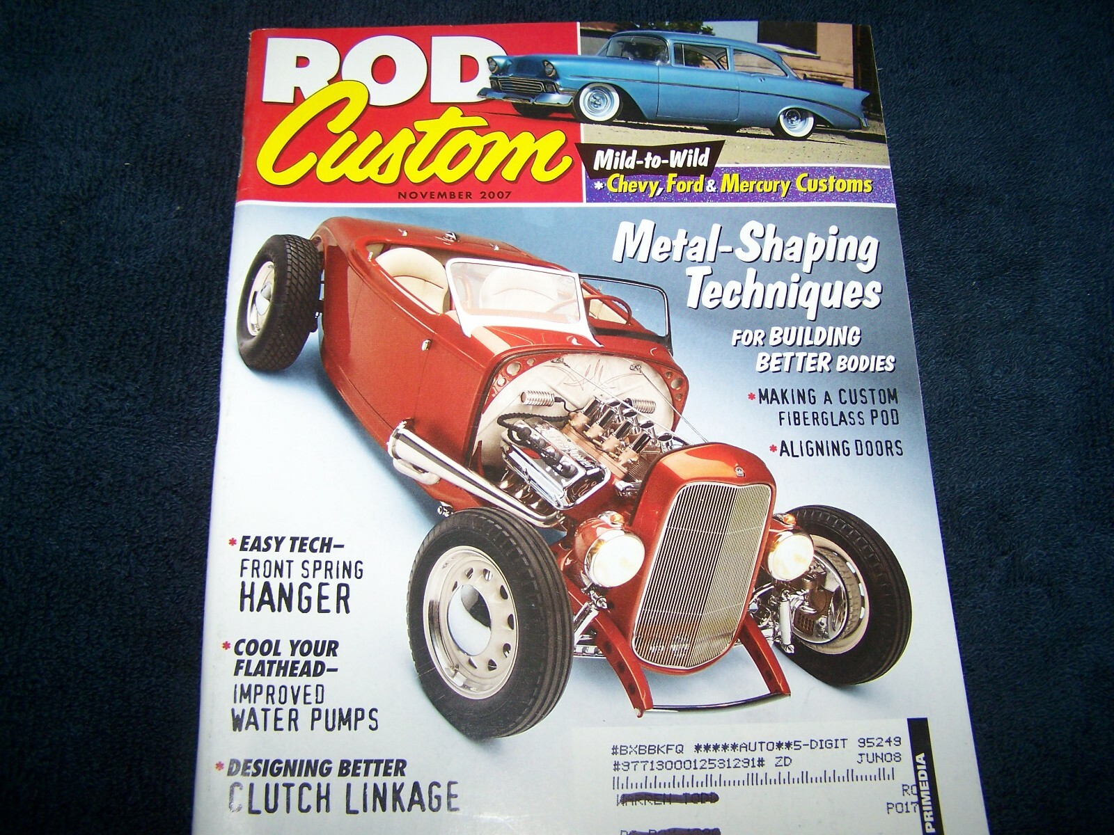 Rod & Customs Magazine, Hot Rod,Rat Rod.Back Issue Nov. 2007 | eBay