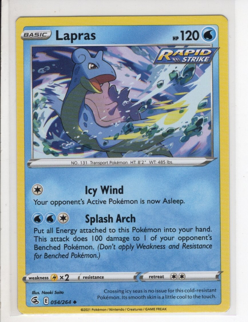 Lapras Evolution Card 3 Best Pokemon TCG Pocket Lapras EX Decks: Swim