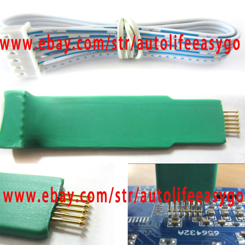Hight Quality 1.27mm 6 Pogo Pin Point Programming Probe Flash Reading ...