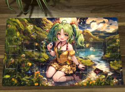 WVICM Girl Duel Playmat Traptrix Sera TCG CCG Table Pad Trading Card Game Mat | eBay