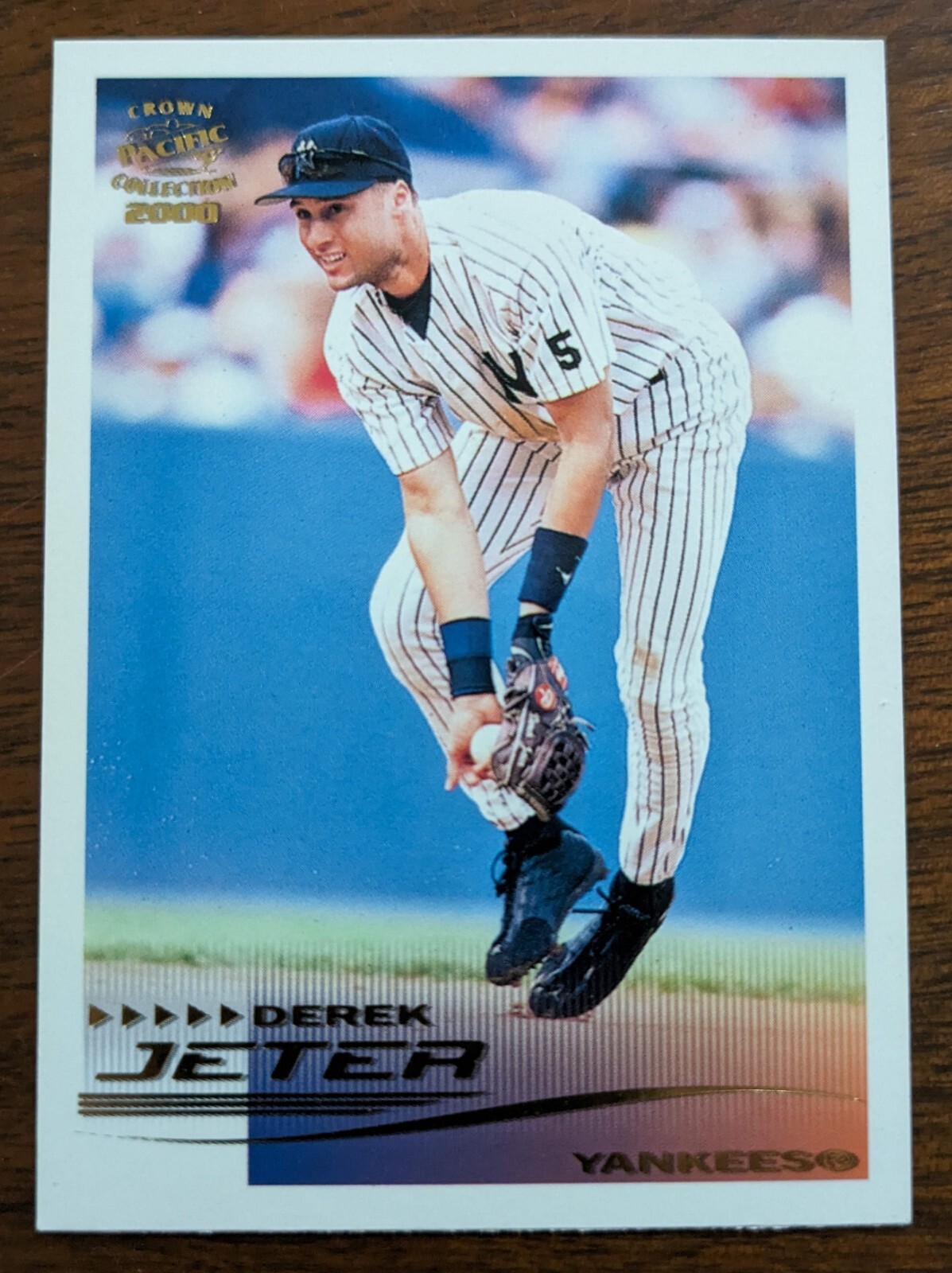 DEREK JETER, 2000 PACIFIC CROWN COLLECTION #189 | eBay