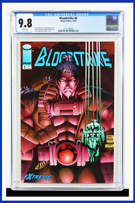 Bloodstrike #6 CGC Graded 9.8 Image December 1993 White Pages Comic ...