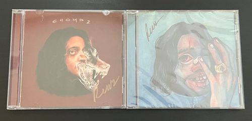 Russ Rapper SIGNED 2 CDS Chomp 2 & Santiago Autograph auto Russell ...