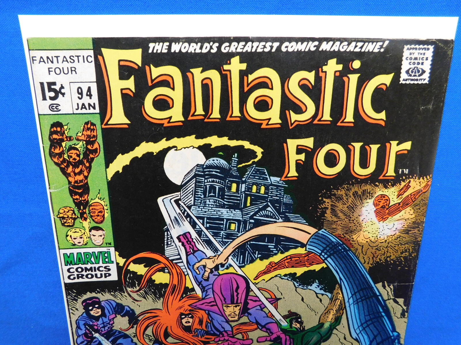 Fantastic Four 94 (1970) First Appearance Of Agatha Harkness, Frightful ...
