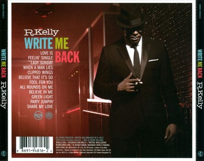 R. KELLY WRITE ME BACK NEW CD 886919481624| eBay
