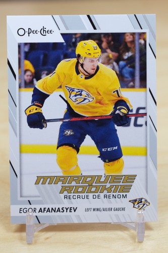 2023-24 O-Pee-Chee OPC Marquee Rookie #564 Igor Afanasyev - Nashville Predators | eBay
