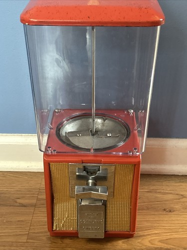 Vintage Gumball Candy 1 Cent Machine 1950’s Scanlens Sweets W/ Key ...