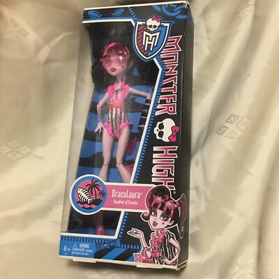 MONSTER HIGH SWIM CLASS DRACULAURA - JUSTICE EXCLUSIVE (Y7303 - NISB ...