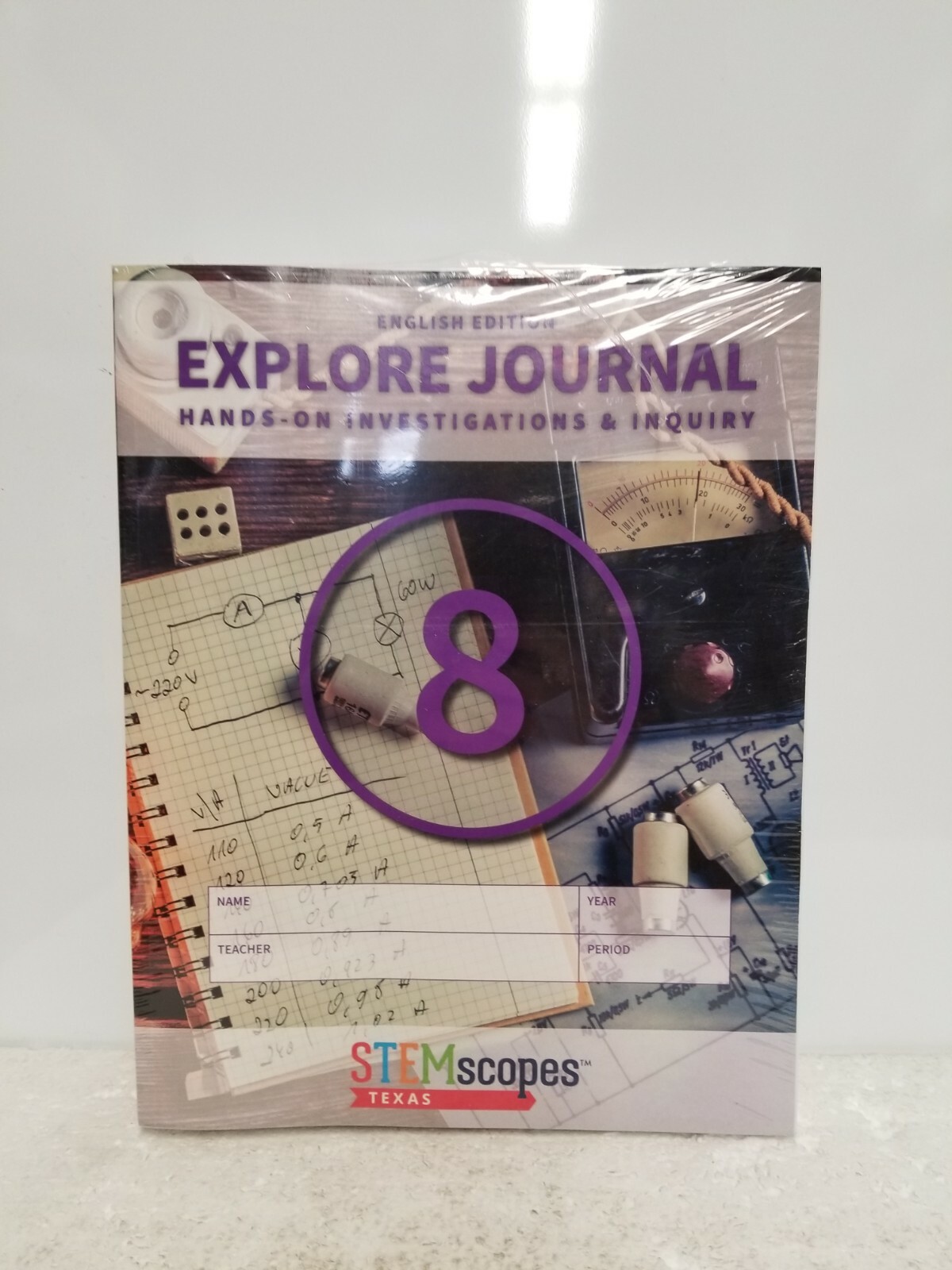 STEMscopes Texas - Grade 8 - ENGLISH EDITION - EXPLORE JOURNAL - HAND ...