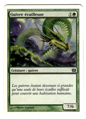 Carte MAGIC 269./350 guivre écailleuse - 1993-2005TBE | eBay