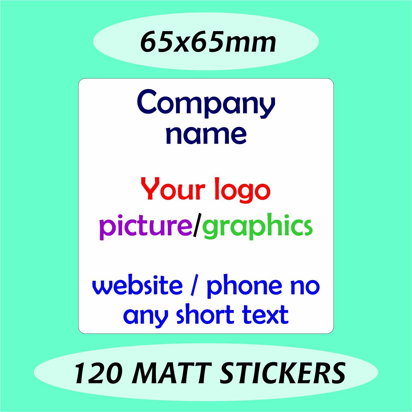 Personalised Business Name Stickers, Thank You, Envelope Seals Your ...