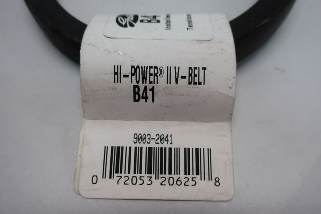 Gates B41 Hi-Power II Belt B Section B41 Size 21/32" Width 13/32 ...