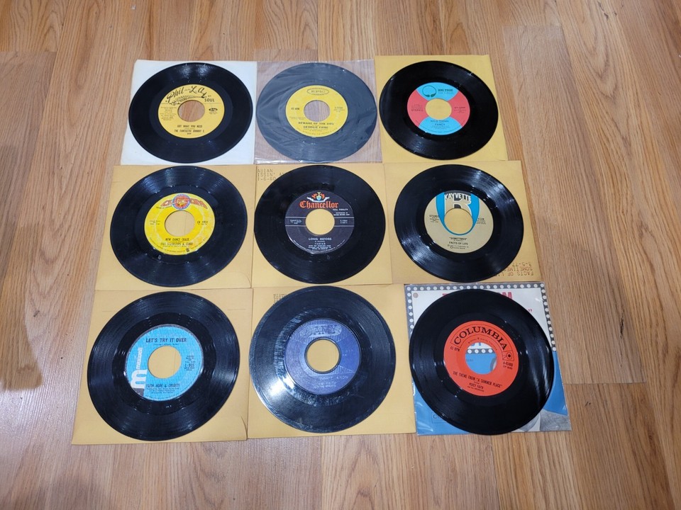 Nice Lot Of 50 45's Records Jukebox 7" 45 rpm Mixed Genres | eBay