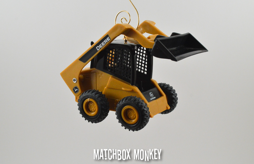 Custom John Deere Skid steer Loader 1/32 Christmas Ornament CAT Bobcat ...