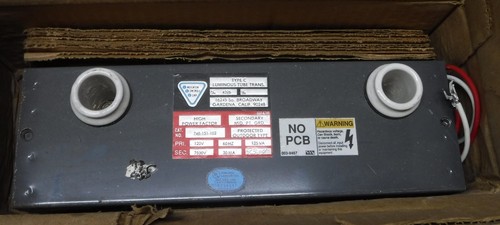 LUMINOUS TUBE TRANSFORMER 7500 VA UNINSTALLED COND. FREE SHIPPING | eBay