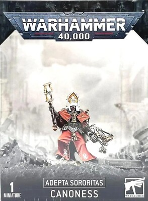 Adepta Sororitas: Canoness - Warhammer 40k - Brand New, Factory Sealed ...