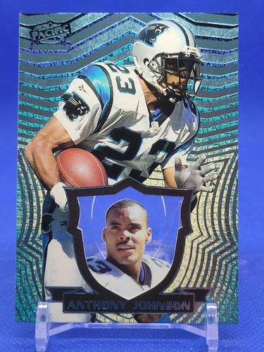 1997 Pacific Invincible Platinum Blue Anthony Johnson #25 | eBay