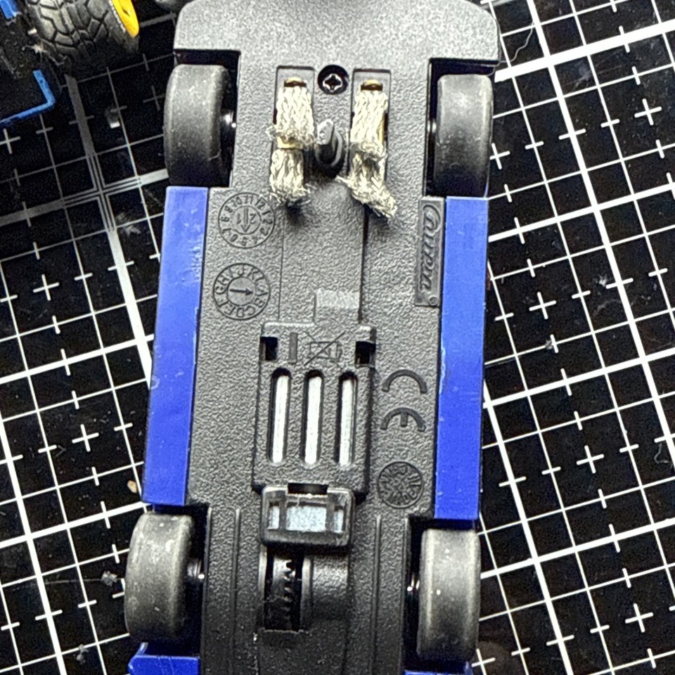 Carrera GO! 1:43 6 Slot Cars Track Overpass Banked Curves Loops Audi ...