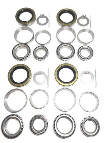 3500 LB Trailer Tandem Axle Bearing Kits Set of 4 L68149/L44649 #84 ...