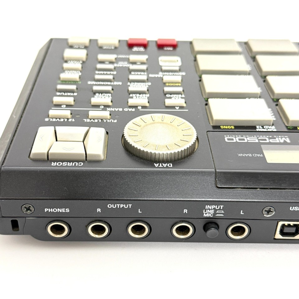 AKAI MPC500 Sampling Drum Machine Sequencer Portable Sampler From Japan ...